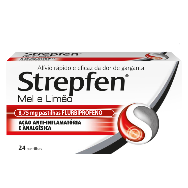 Strepfen Mel e Limão 8.75mg 24 pastilhas