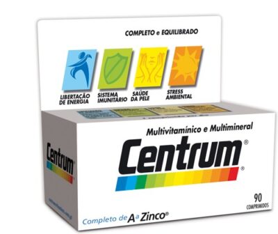 Centrum Multivitamínico e Mineral 90 Comprimidos Revestidos