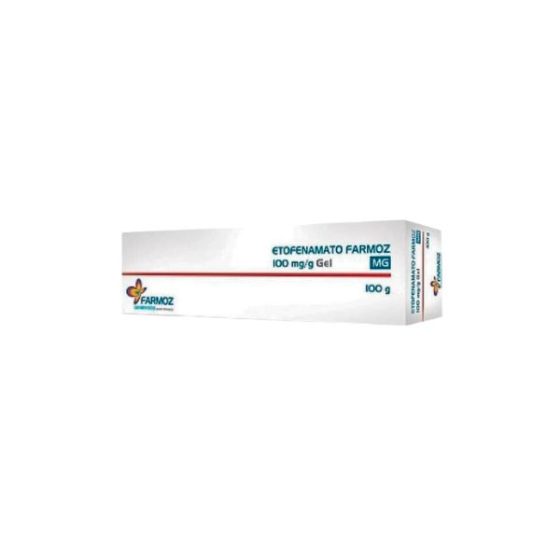 Etofenamato Farmoz MG, 100 mg/g-100 g x 1 gel bisnaga - Farmácia Arade