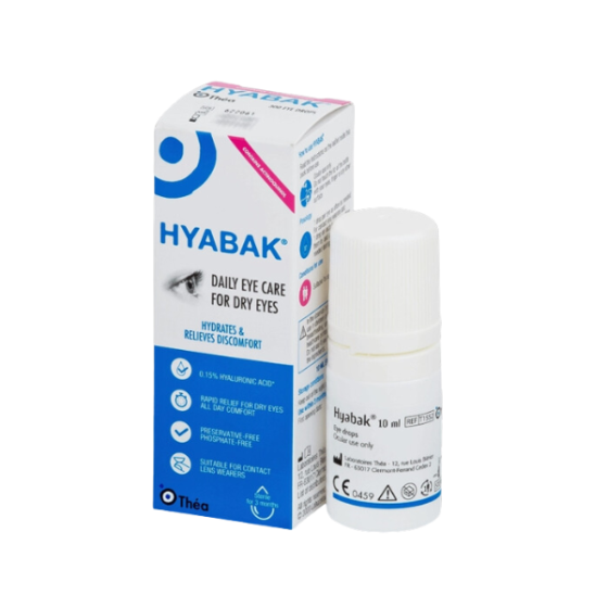 Hyabak Hipotonico Sol Lentes/Olhos 10ml - Farmácia Arade