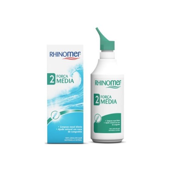 Rhinomer Plus Spray Nasal Forca média 2 125ml - Farmácia Arade