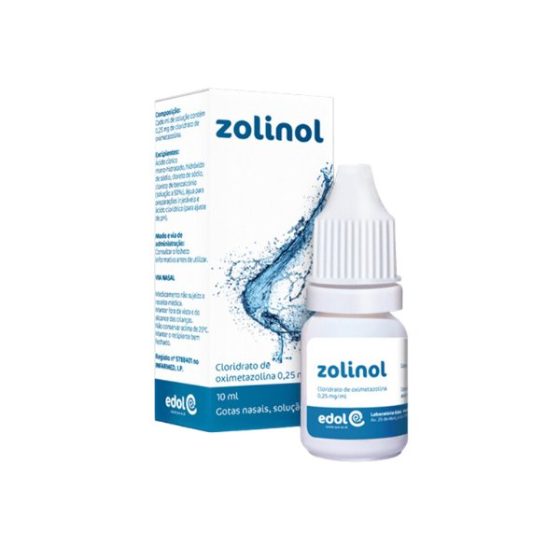 Zolinol 0.25 mg/ml gts nasais, sol Frasco conta-gts - 1 - 10 ml ...