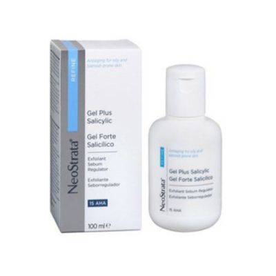 Neostrata Gel Forte Salicílico é indicado para o cuidado de pele acneica.