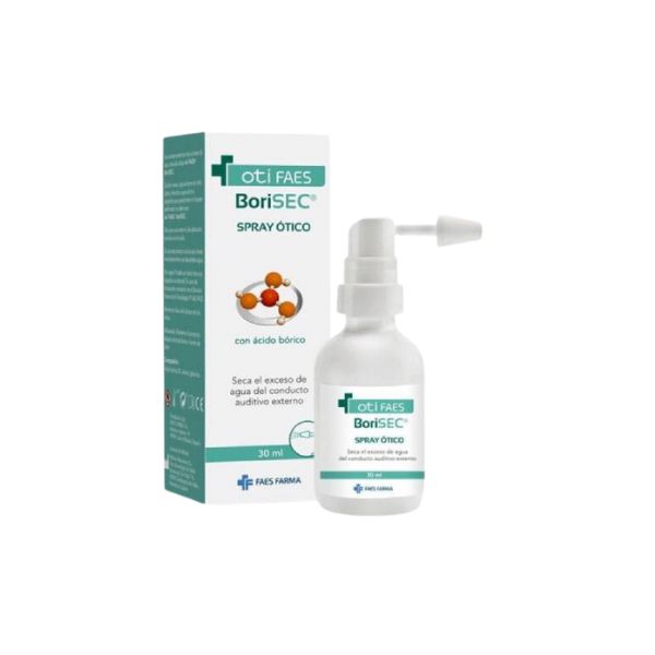 OtiFaes BoriSEC Spray Auricular 30ml - Farmácia Arade