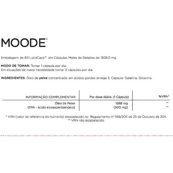 Moode 60 Cápsulas
