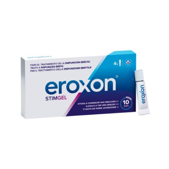 Eroxon Stim Gel Unidose 4 Tubos - Farmácia Arade